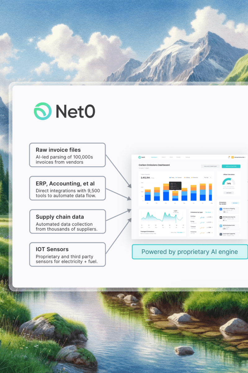 Net0: AI-First Emissions Management Software